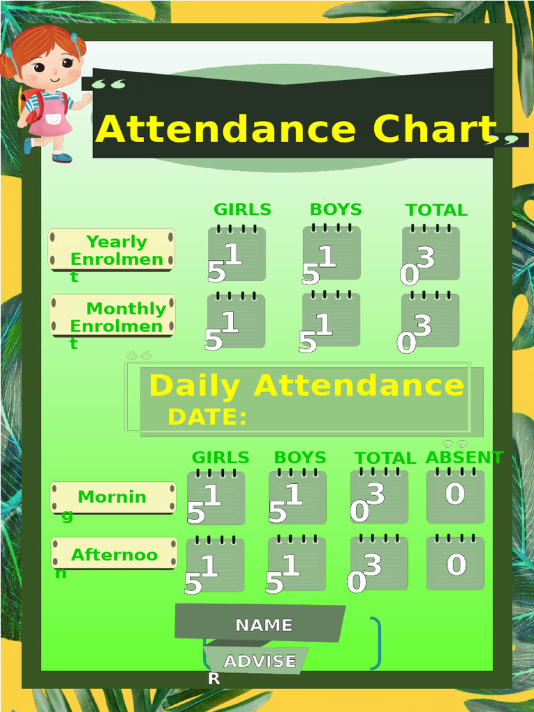 Attendance Chart | PDF