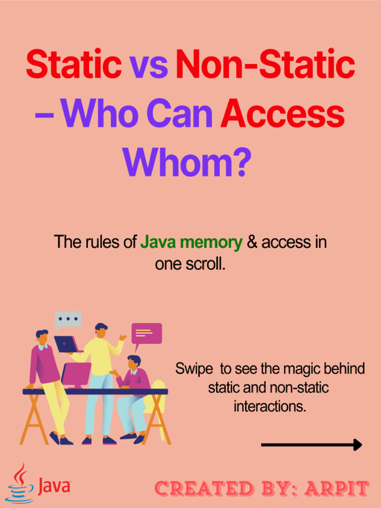 Static Vs Non - Static | PDF