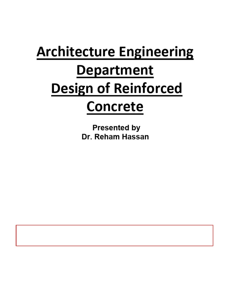 Reinforced Concrete Beam Design Guide | PDF