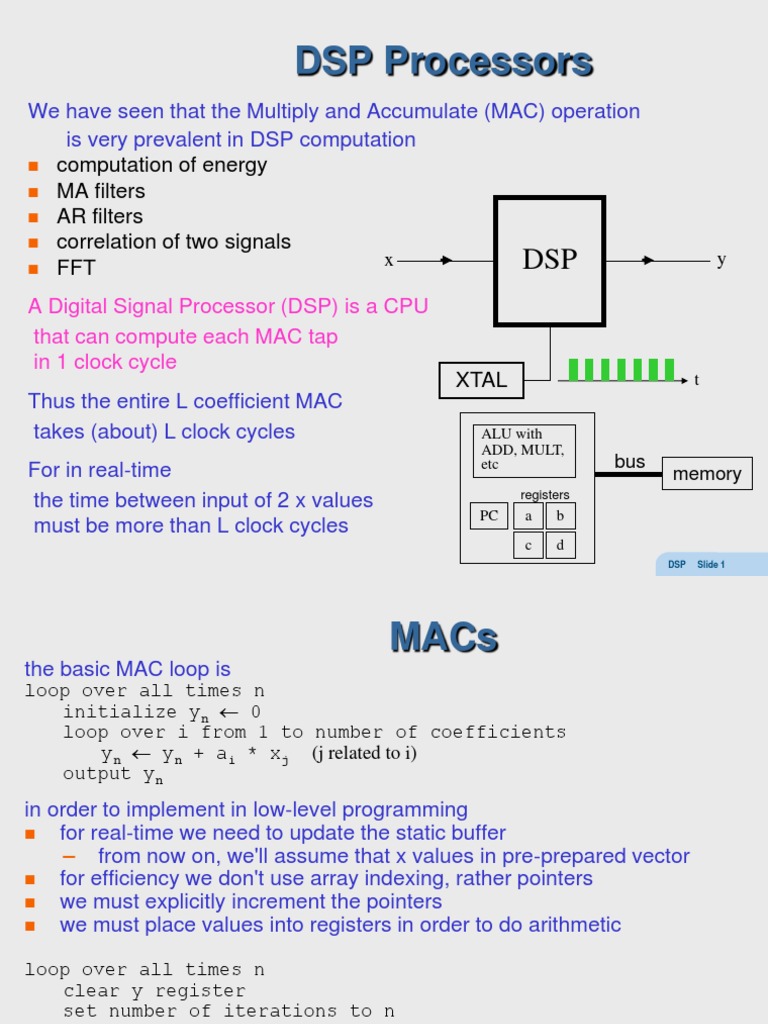 Optimizing DSP Processor Design | PDF