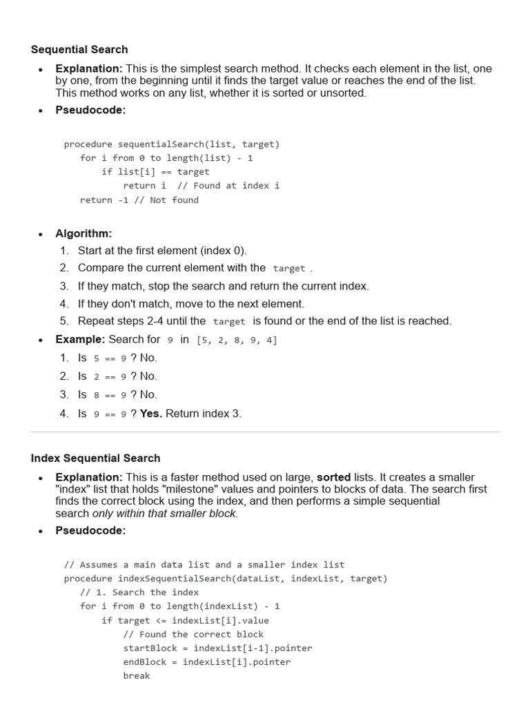 Last - Minute - Saviour - Searching by RISHA | PDF | Algorithms And ...