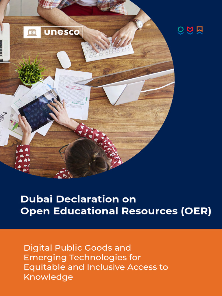 Dubai Declaration On Open Educational Resources | PDF | Artificial Intelligence | Intelligence ...