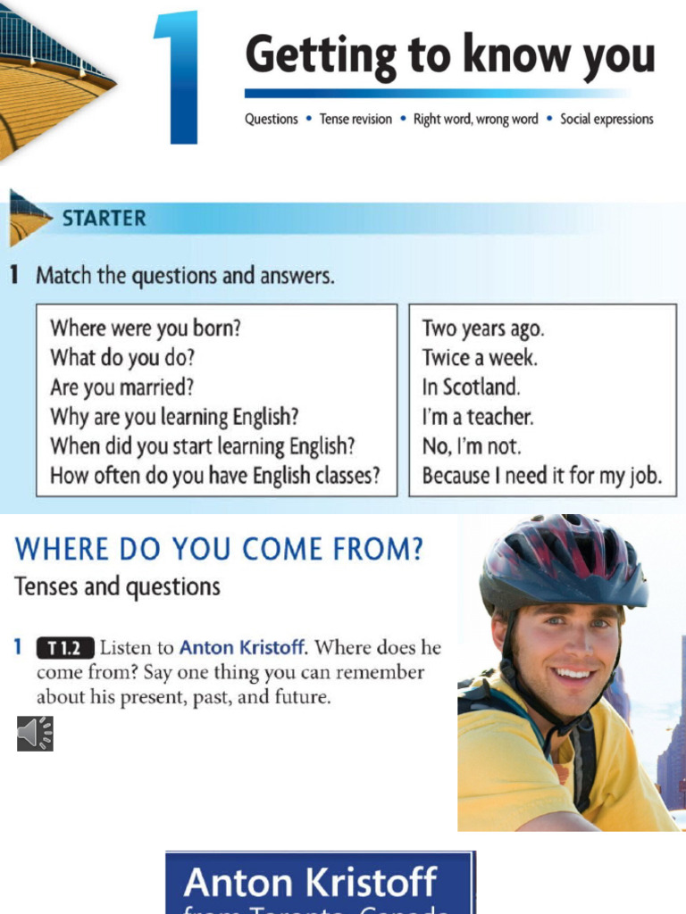 02-Tenses and Questions | PDF