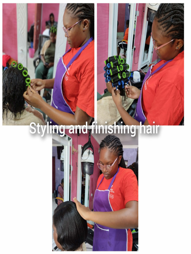 Style and Finishing Hair | PDF