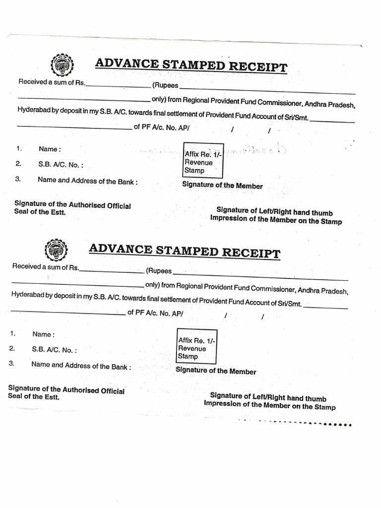 ASR Form | PDF