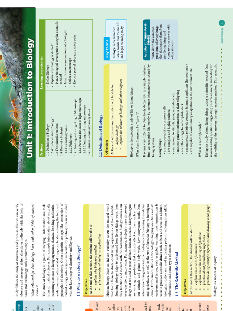 Bio Chap1 | PDF