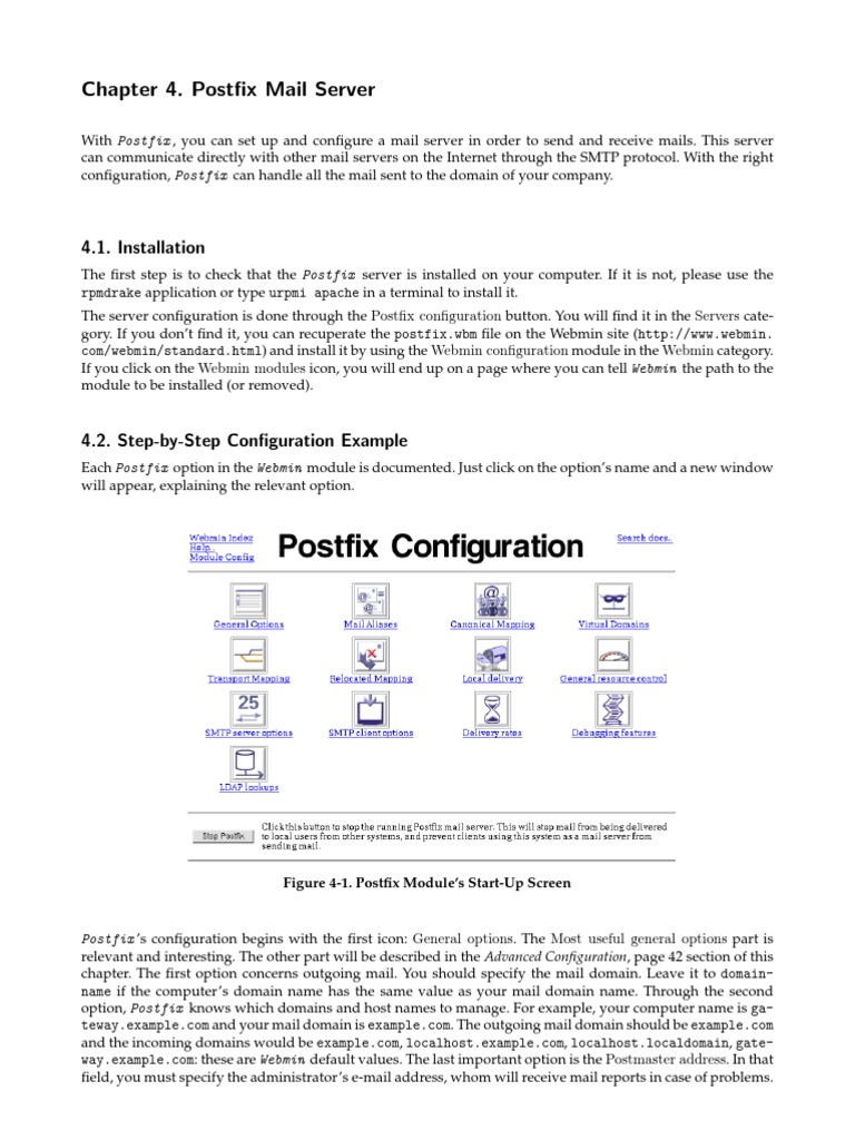 Set up a Postfix mail server in 40 steps | PDF | Email | Email Address