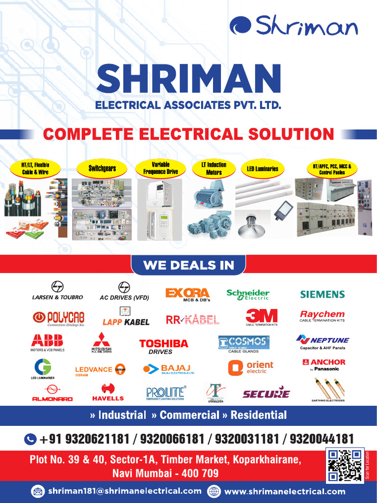 Introduction to Shriman Electrical Associates | PDF | Electrical ...