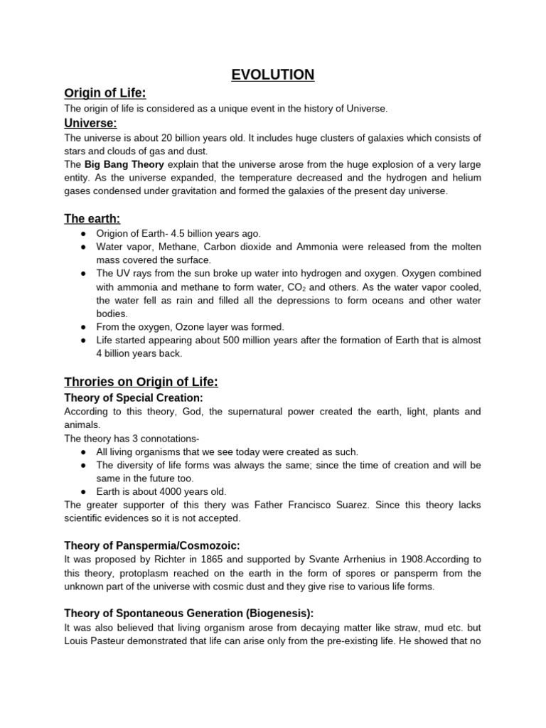 Article V | PDF | Abiogenesis | Cell (Biology)