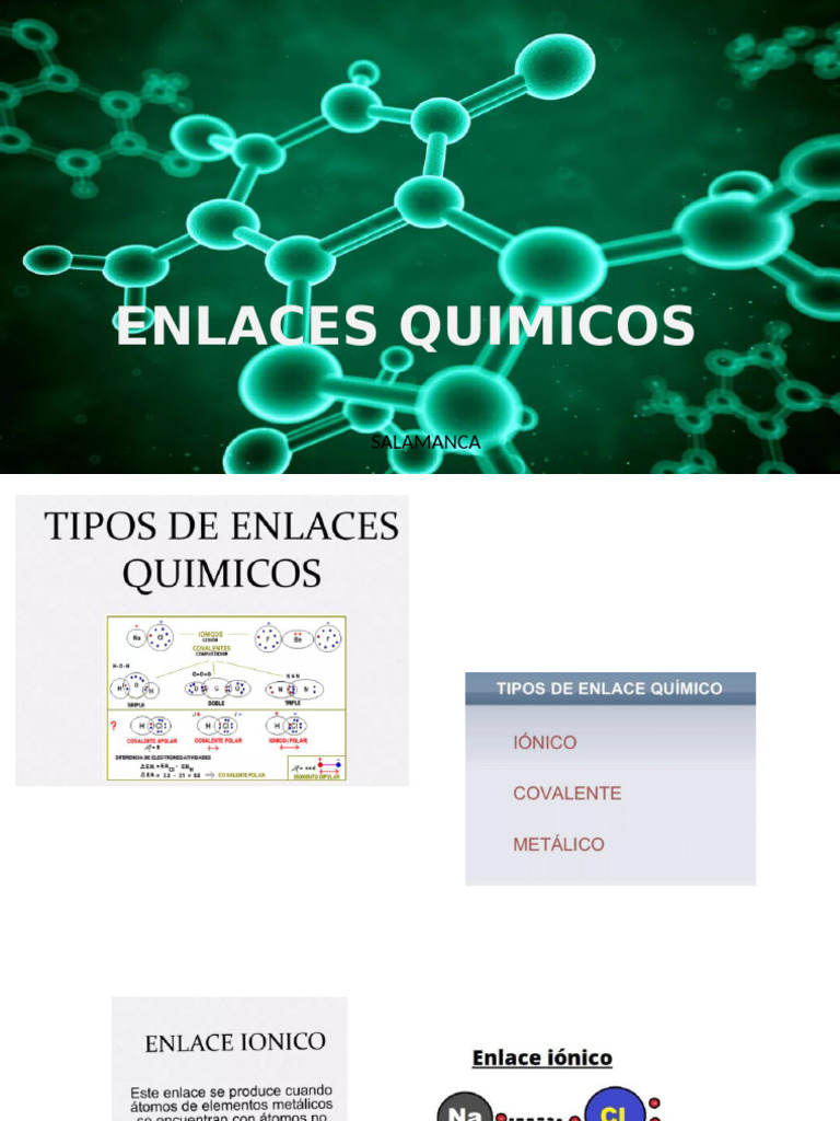 Enlaces Quimicos | PDF