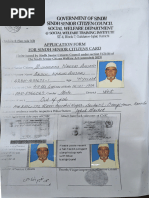 Senior Citizen ID Card Application Form | PDF | Identity Document ...