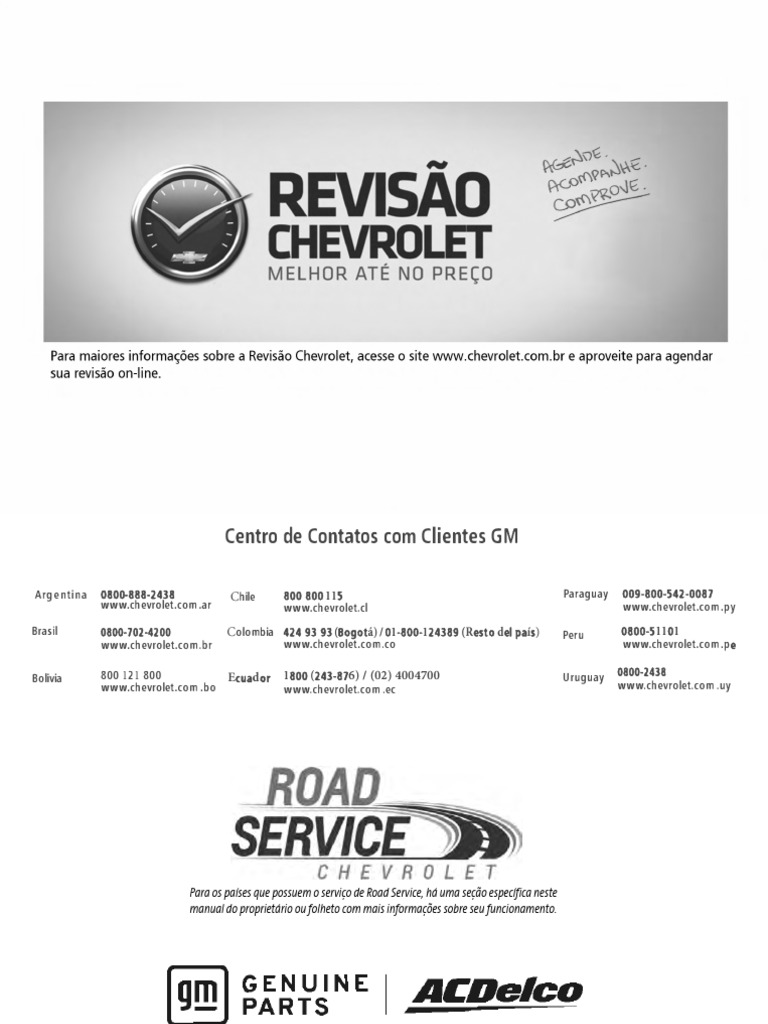 Manual do Proprietário Chevrolet Onix | PDF | Chevrolet | Indústrias