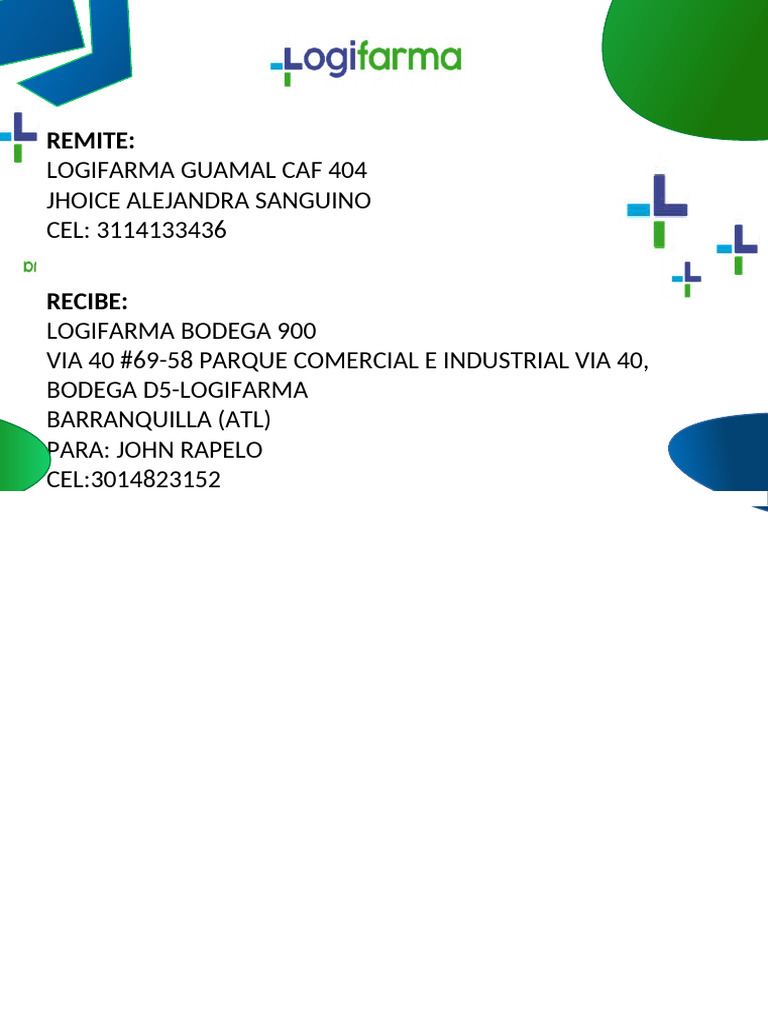 Rotulos Guamal | PDF