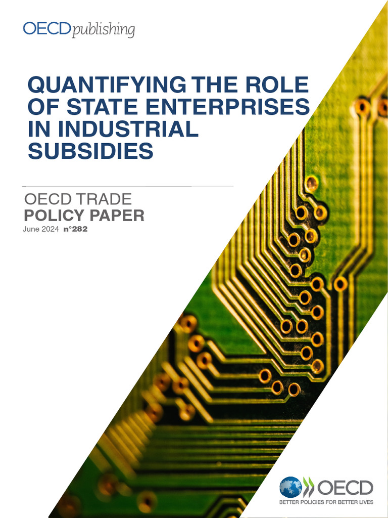 Quantifying The Role of State Enterprises in Industrial Subsidies | PDF ...