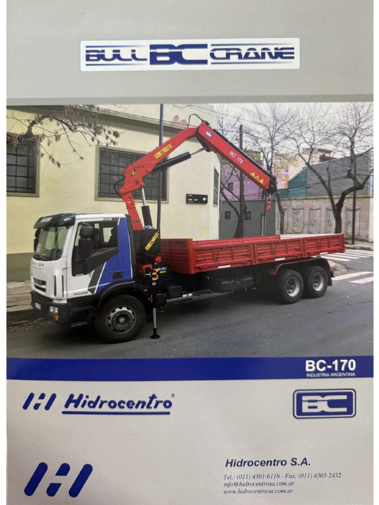Bull Crane Bc170 | PDF