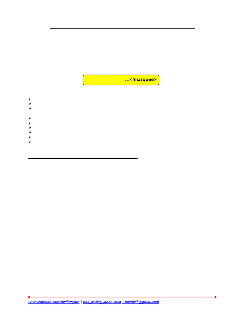 4_Membuat Animasi Text Berjalan | PDF
