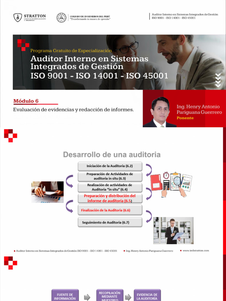 Módulo 06 - Auditor Interno en Sistemas Integrados de Gestión ISO 14001 ...