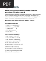 Class 4 Maths Sample Paper Set 2 | PDF | Decimal | Arithmetic
