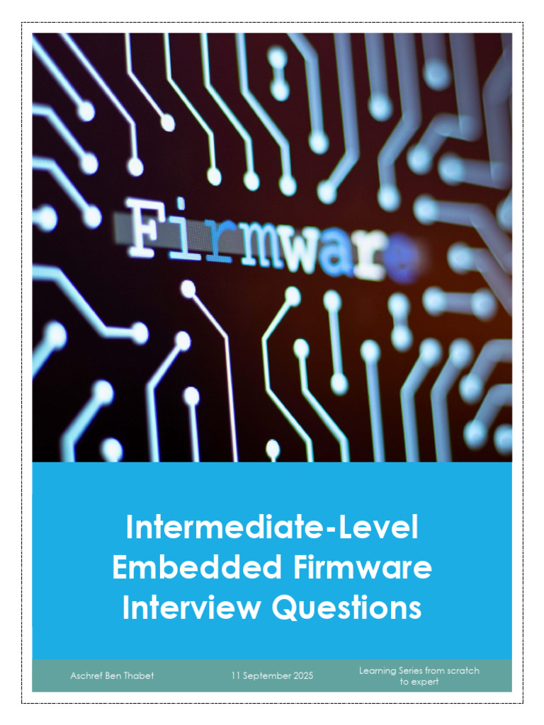 Embedded Firmware Interview Questions | PDF | Microcontroller ...