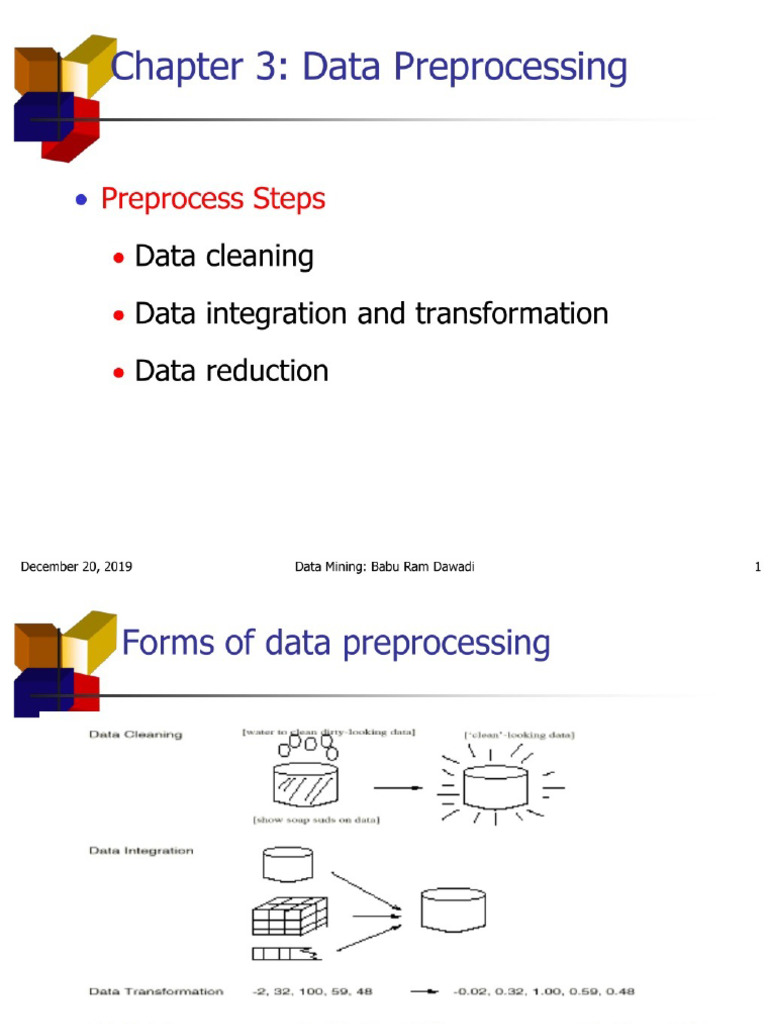 Data Preprocessing | PDF