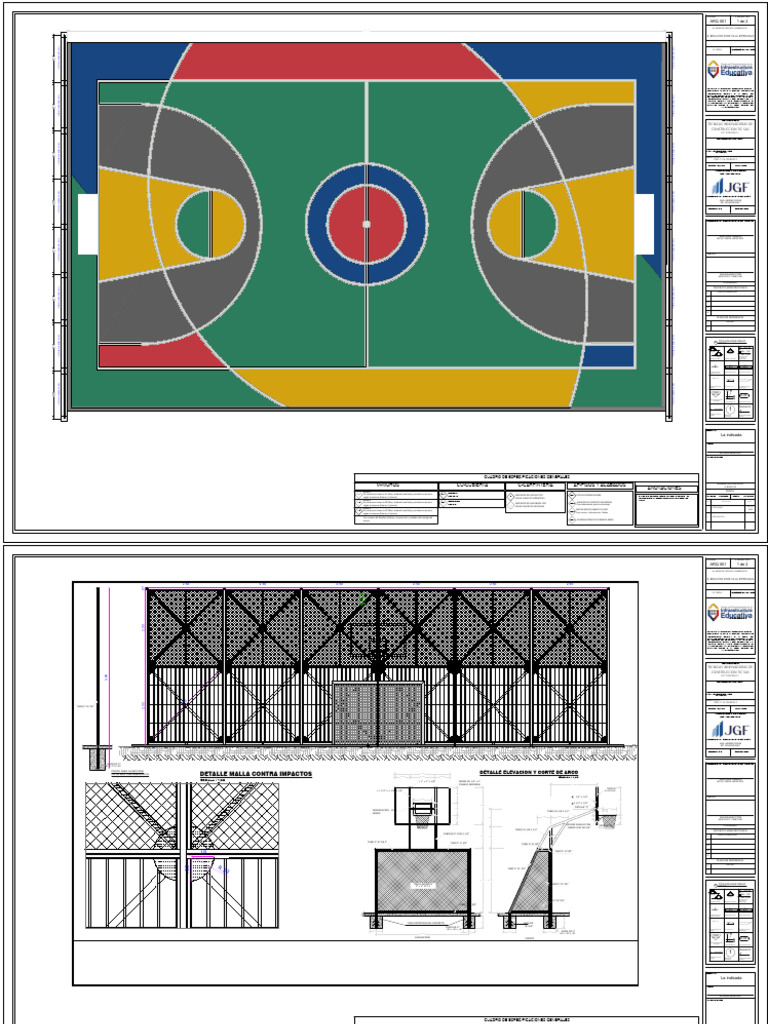 Detalle Malla Contra Impacto Ie Bracitos | PDF