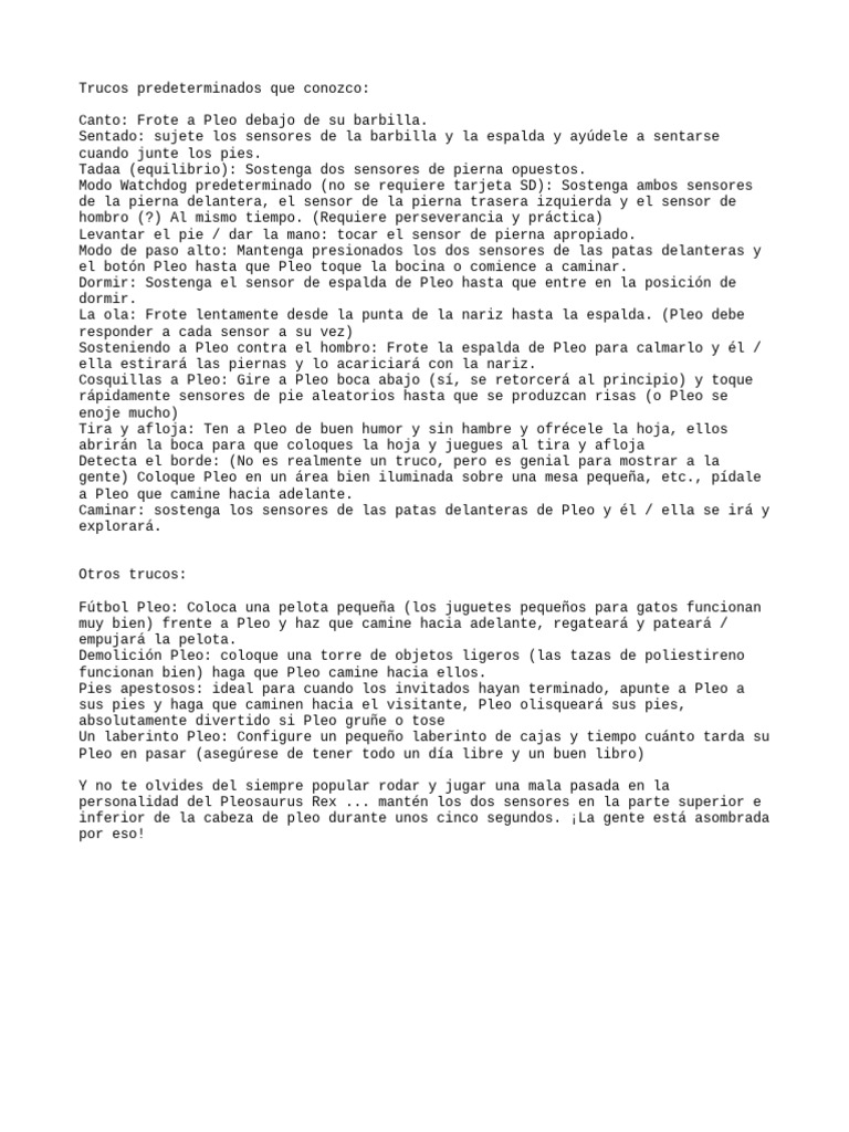 Trucos | PDF