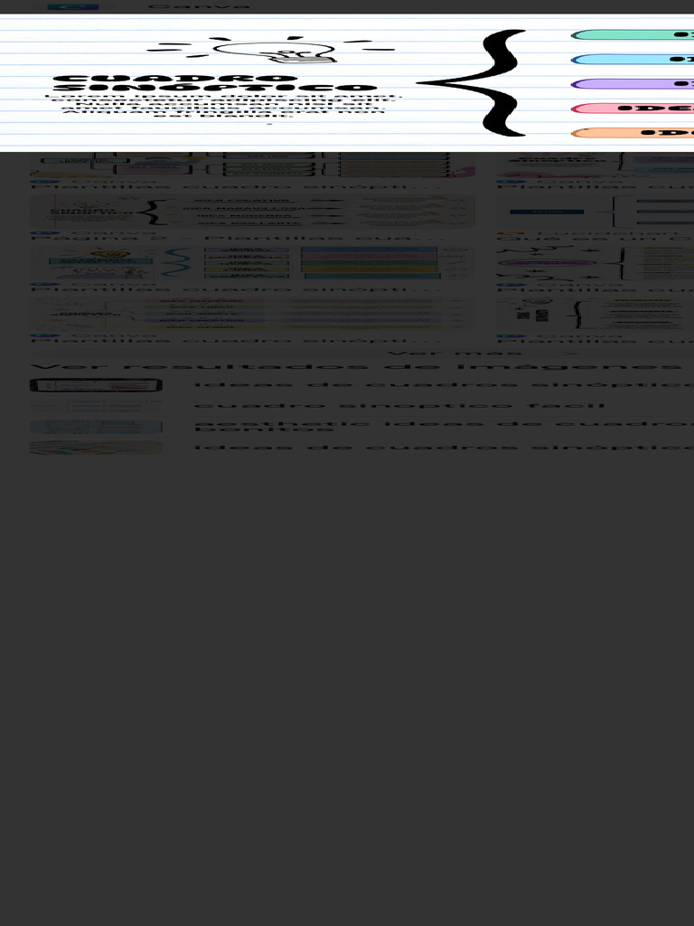 Cuadro Sinoptico - Buscar Con Google | PDF
