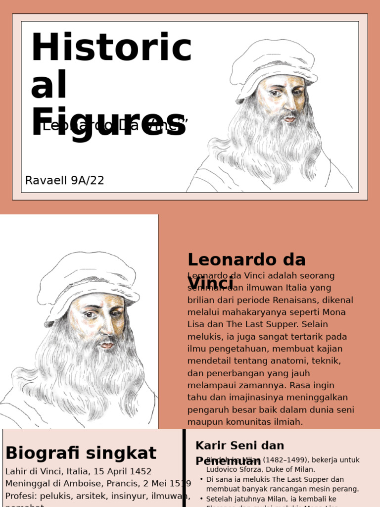 Historical Figures Presentation in Grayscale Hand Drawn Sketch Style ...