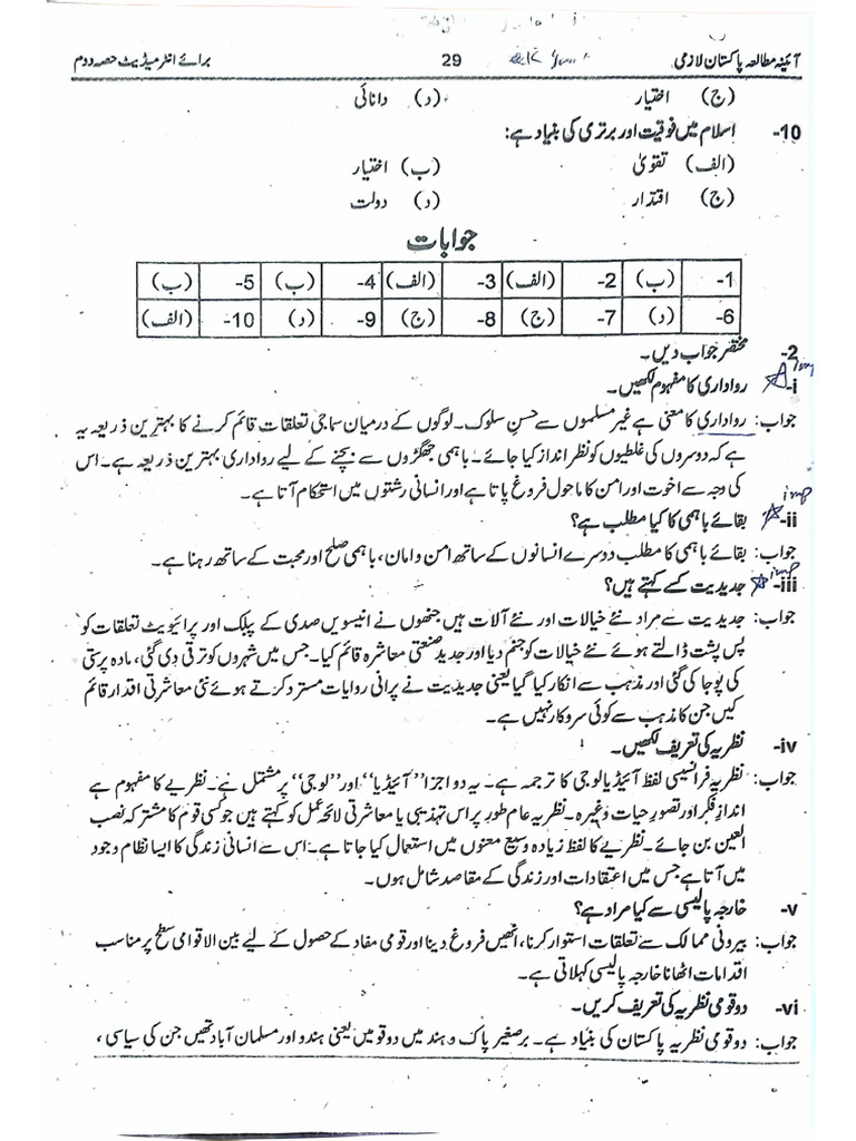Pak Studies Chapter#01 | PDF