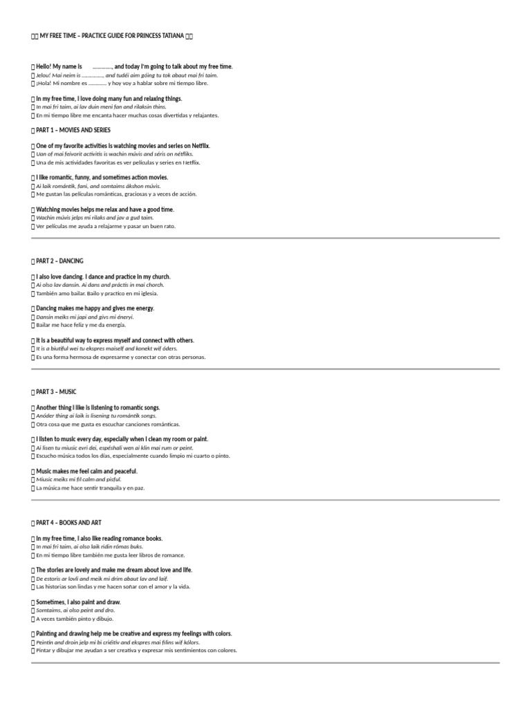 Guion Ingles Performance Task 2 | PDF
