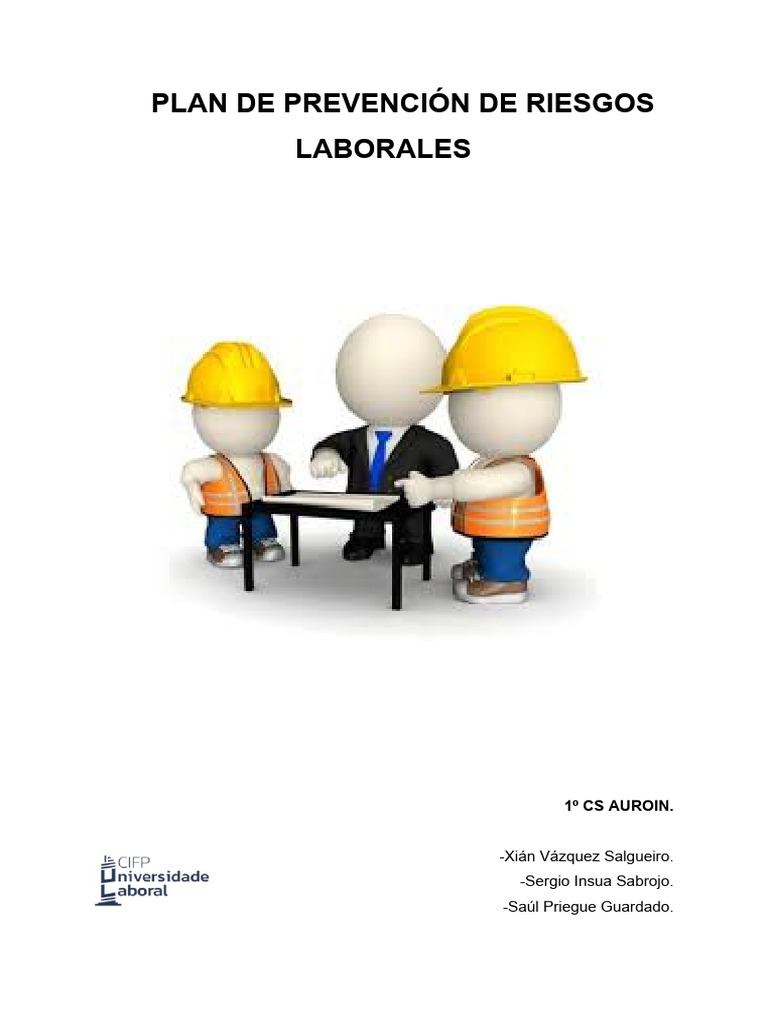 Plan de Prevención de Riscos Laborais | PDF