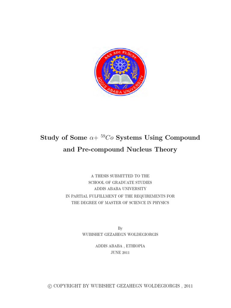 α+59Co Nuclear Reaction Study | PDF | Nuclear Reaction | Neutron