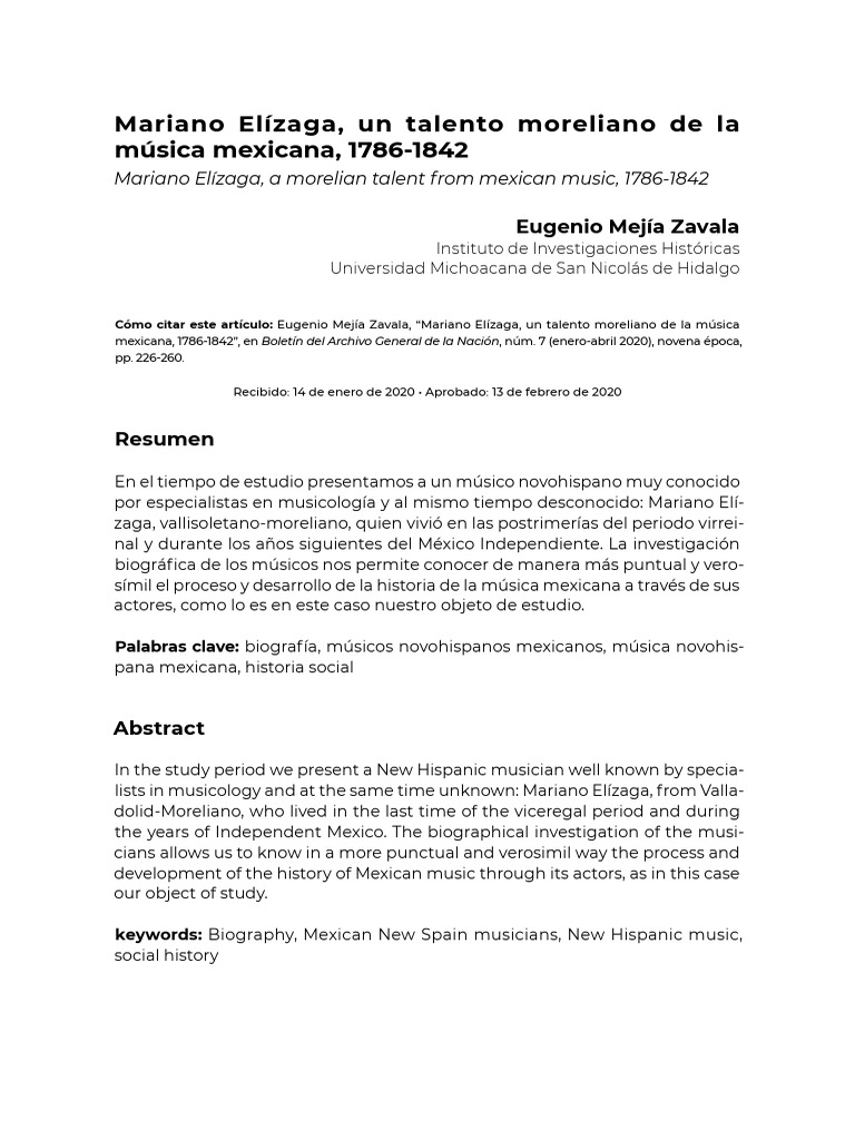 1762-Texto Del Artículo-3169-1-10-20210804 | PDF | México | Himnos