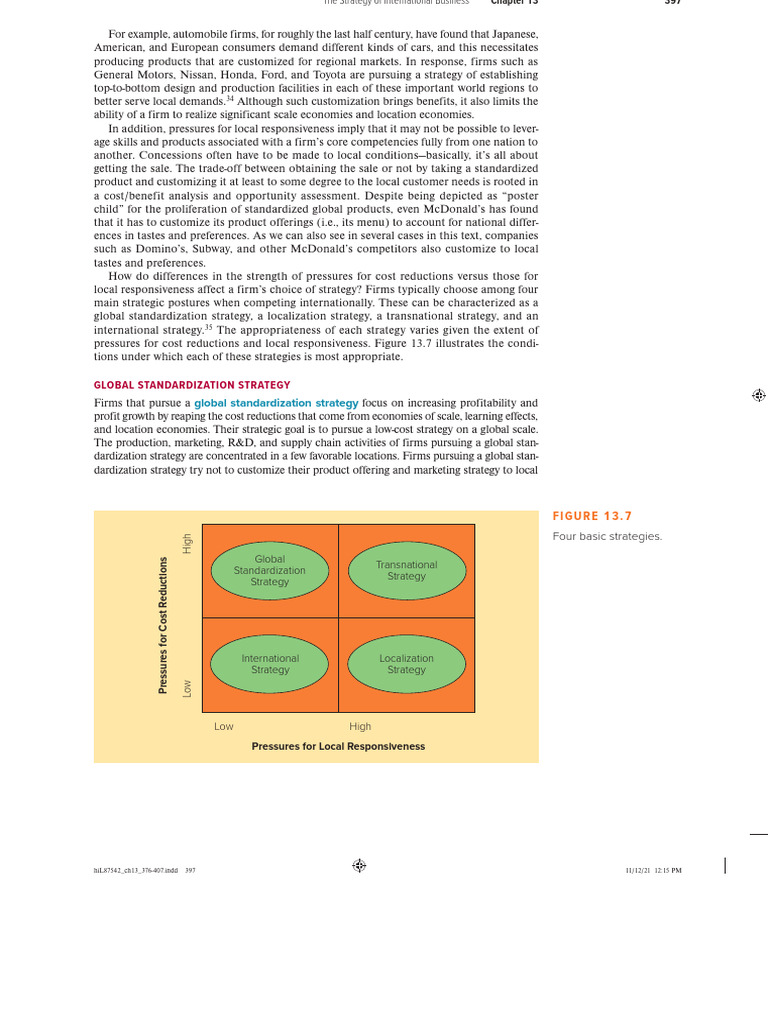 IR Frame Work | PDF | Unilever | Business Economics