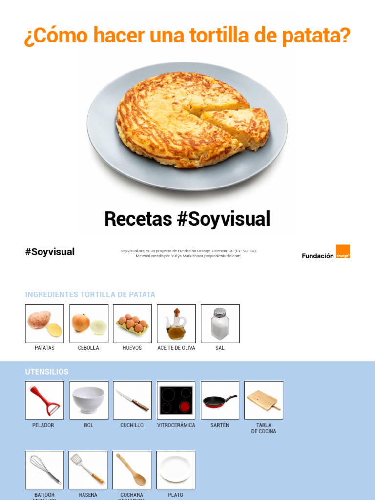 Receta Tortilla de Patata | PDF