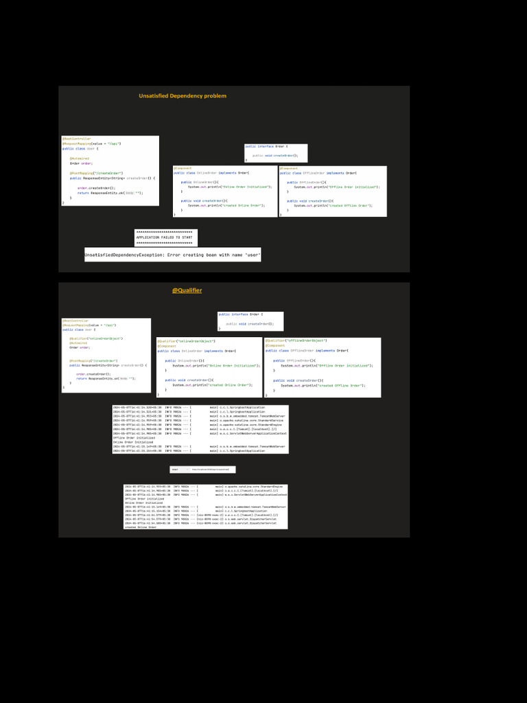 #8_Dynamic Bean Initialization | PDF