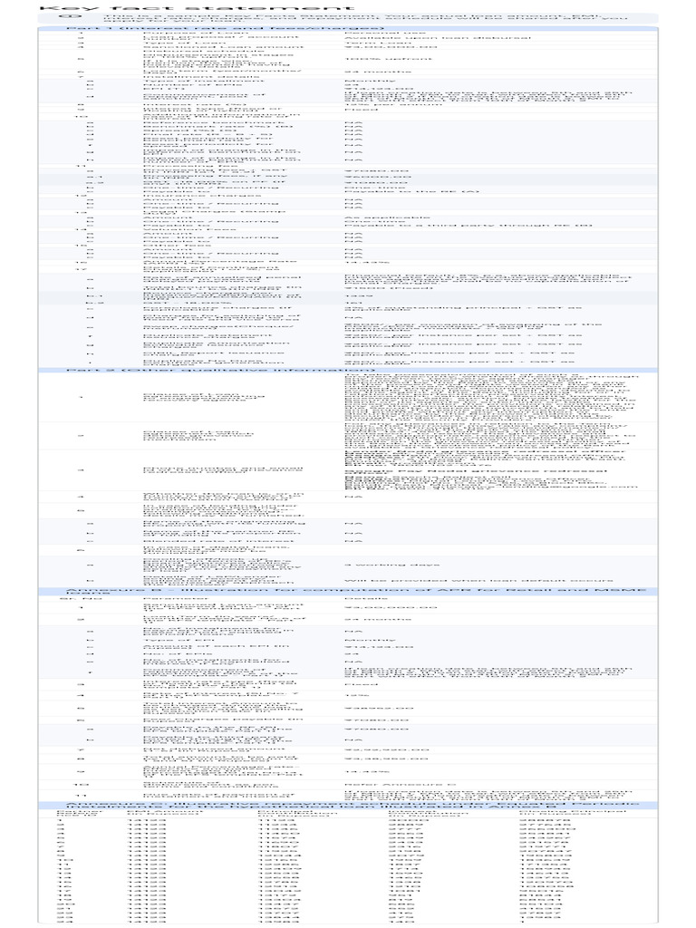 Ltfs Sample Kfs | PDF | Loans | Annual Percentage Rate