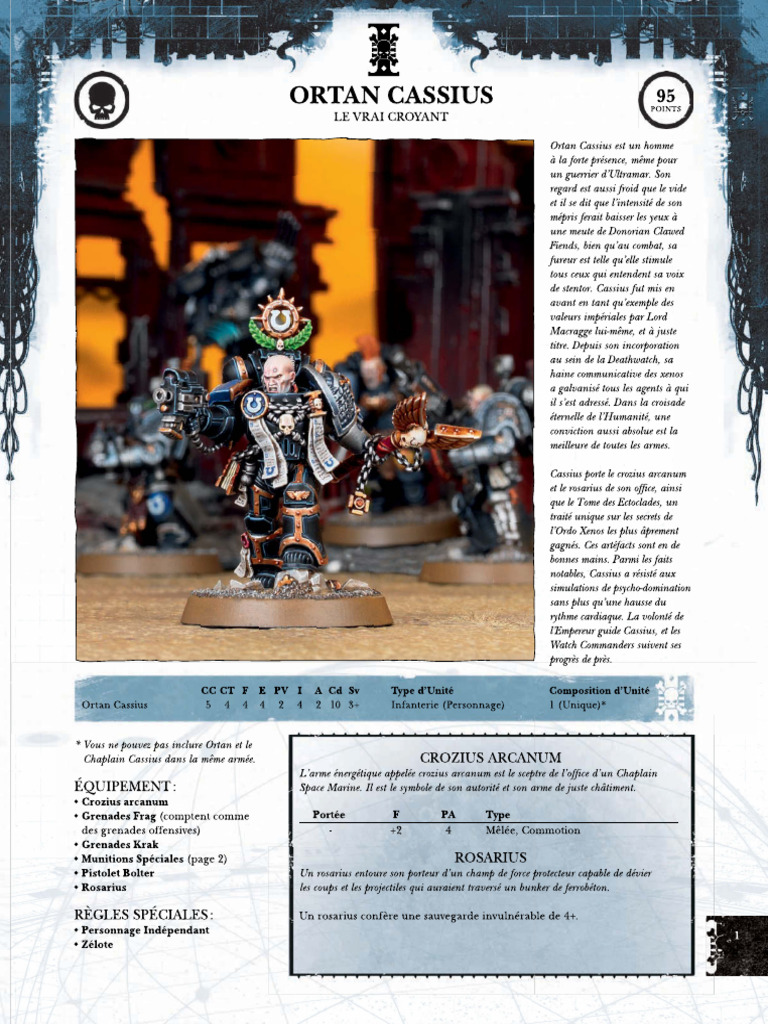 Pdfcoffee.com 40k Rules Deathwatch Fr PDF Free | PDF