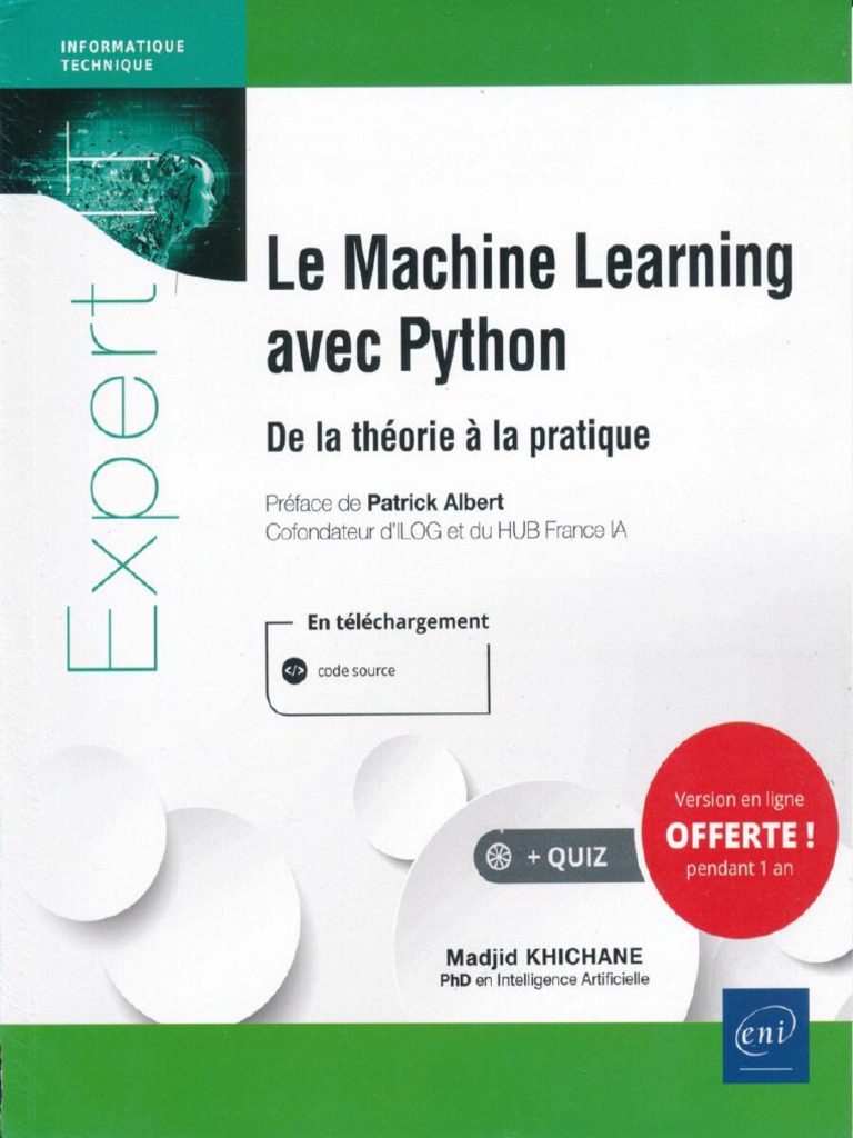 Le Machine Learning Avec Python Theorie Et Pratique | PDF