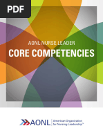 ANA Leadership Competency Framework | PDF | Nursing | Leadership