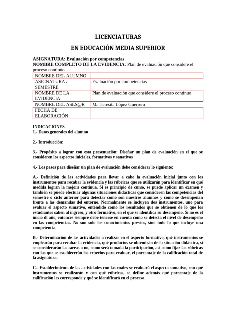 L3A5_jcj | PDF | Evaluación | Maestros