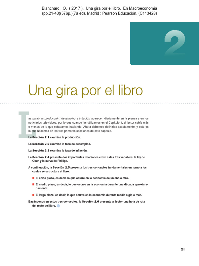 Una Gira Por El Libro | PDF | Producto Interno Bruto | Valor añadido