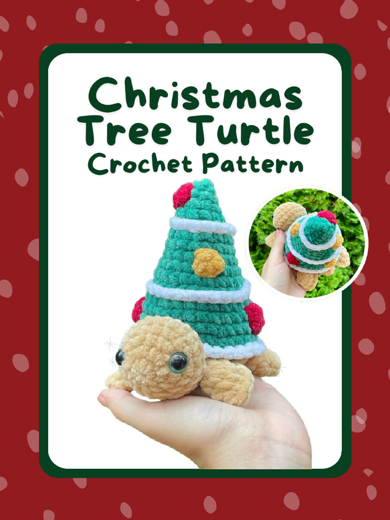 Christmas Tree Turtle Pattern | PDF