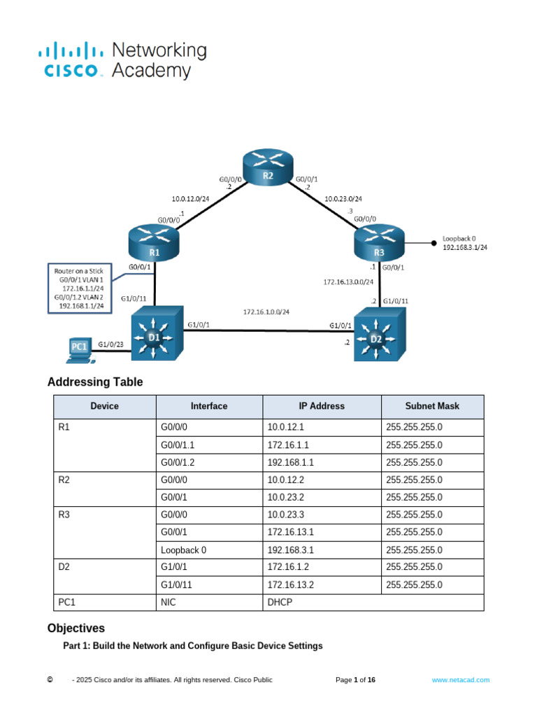 2.1.2 Lab - Implement EIGRP For IPv4 | PDF | Routing | Ip Address