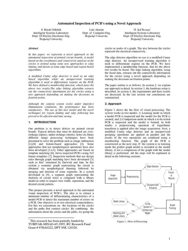Automated PCB Inspection Techniques | PDF | Printed Circuit Board ...