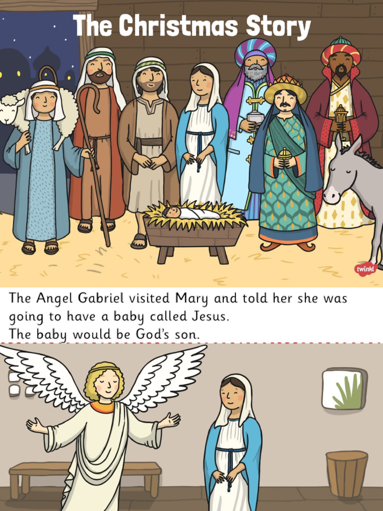T T 4790 The Nativity Christmas Story Powerpoint | PDF