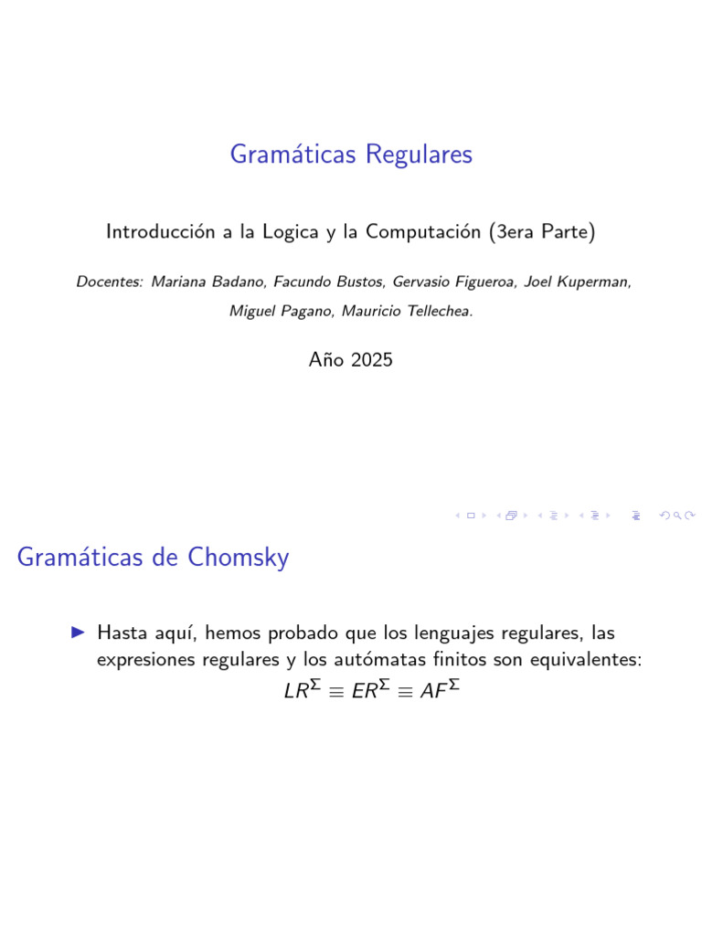Clase 5 | PDF | Matemáticas | Sintaxis