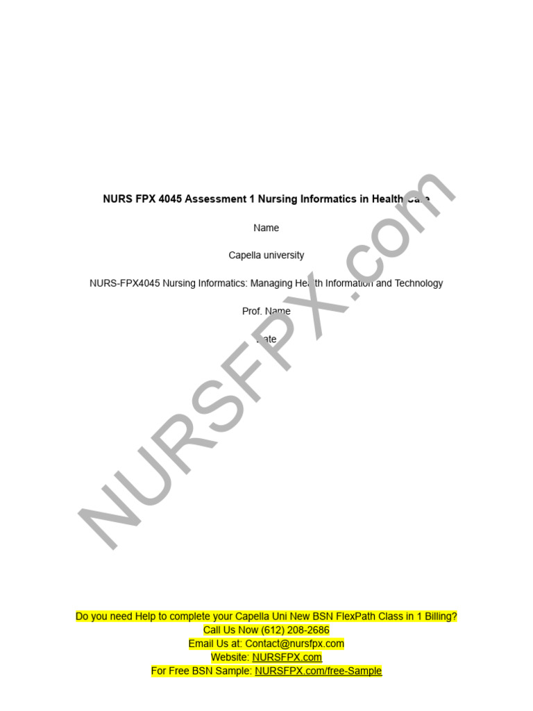 Nursing Informatics in Healthcare Systems | PDF | Health Informatics ...