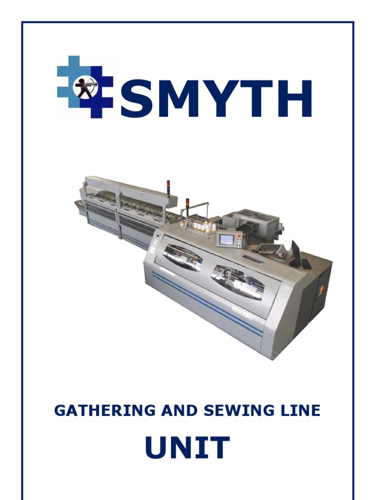 Smyth Gathering and Sewing Line Mod. UNIT - Brochure | PDF | Sewing ...