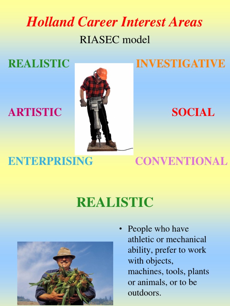 Holland Personality Types | PDF | Accounting | Insurance